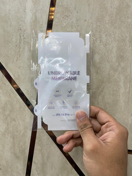 UNBRECKABLE IPHONE BACK MEMBRANE – My Store