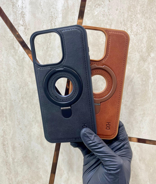 HDD-3 LEATHER MAGSAFE LOOK STAND CASE – My Store
